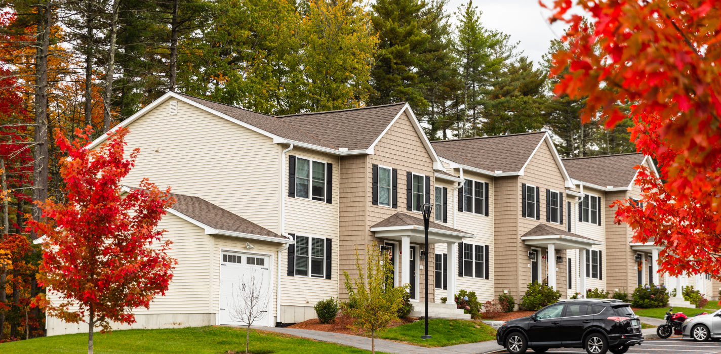 The Timbers townhome community in Manchester, NH